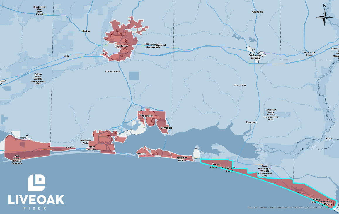 NW Florida FTTP network that will reach hundreds of thousands is nearly ...